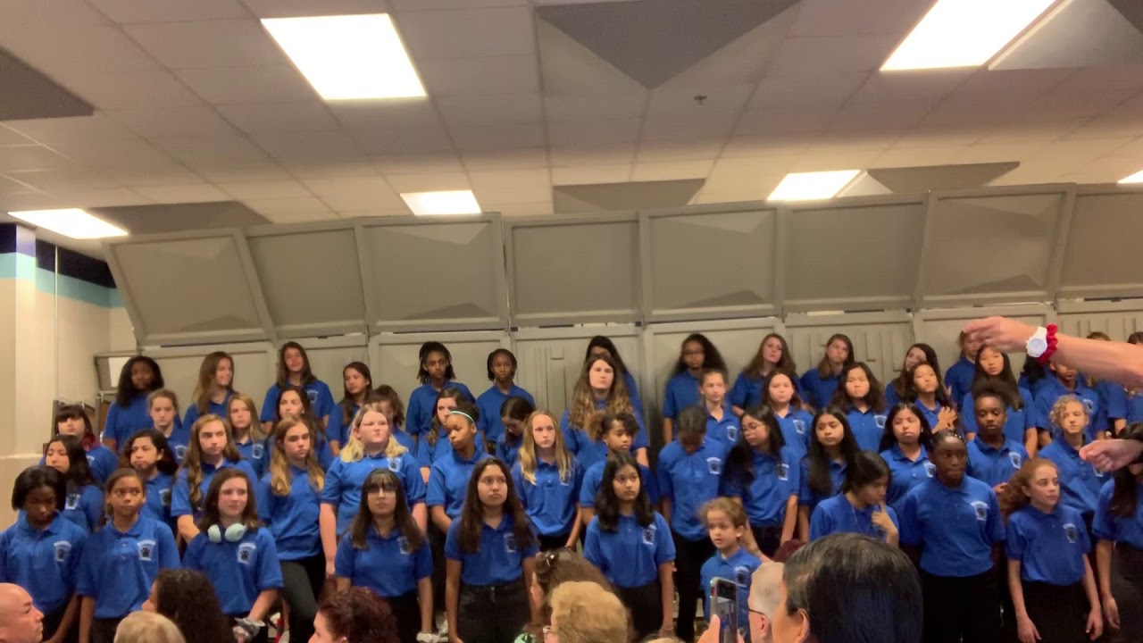7th grade Middle School Chorus October 1, 2019 Henderson Middle - YouTube