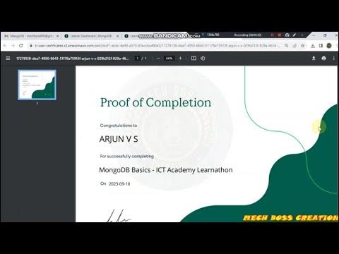 How to Register ICT Learnathon 2023 Mongo DB Course in Tamil More Details Available in ...