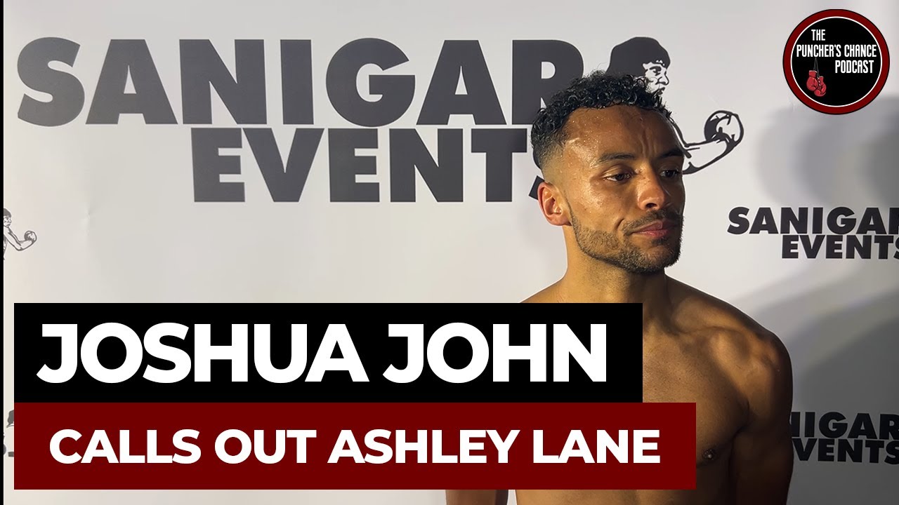 "I'D TAKE THAT FIGHT TONIGHT" Joshua John Boxing Interview - YouTube