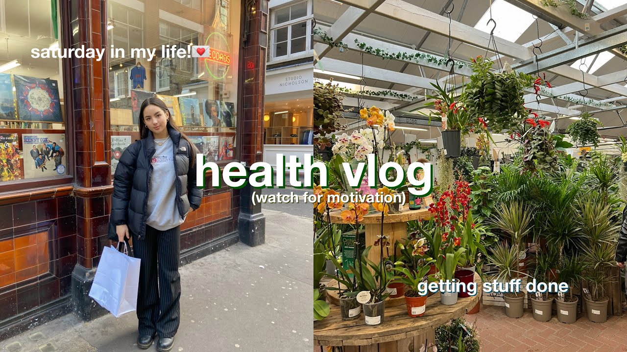 HEALTH VLOG: healthy recipes, workout motivation & selfcare🌱 AD - YouTube