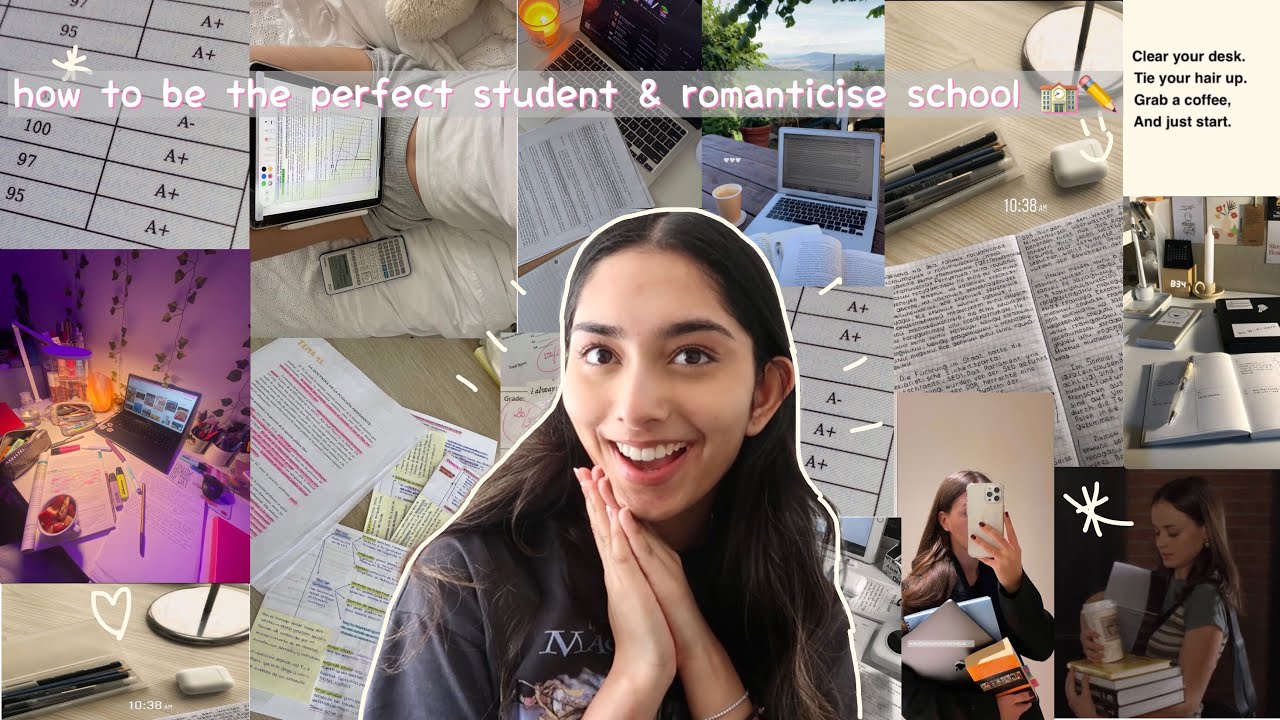 HOW TO BE THE PERFECT STUDENT & ROMANTICISE SCHOOL | a level diaries 🏫 ...