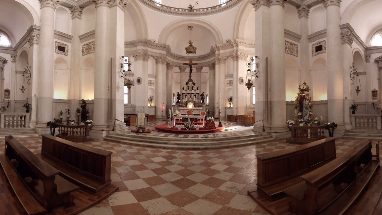 360 video: Inside Church of Santissimo Redentore, Venice, Italy - YouTube