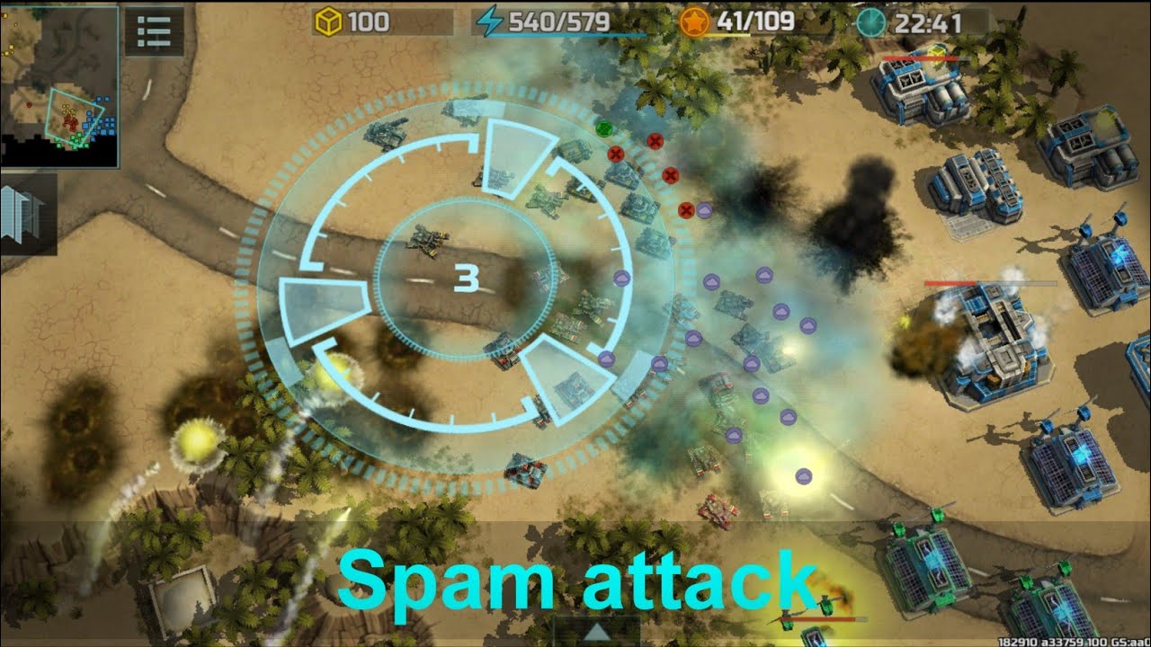 Spam attack - Art of War 3: PvP RTS modern warfare strategy game - See ...