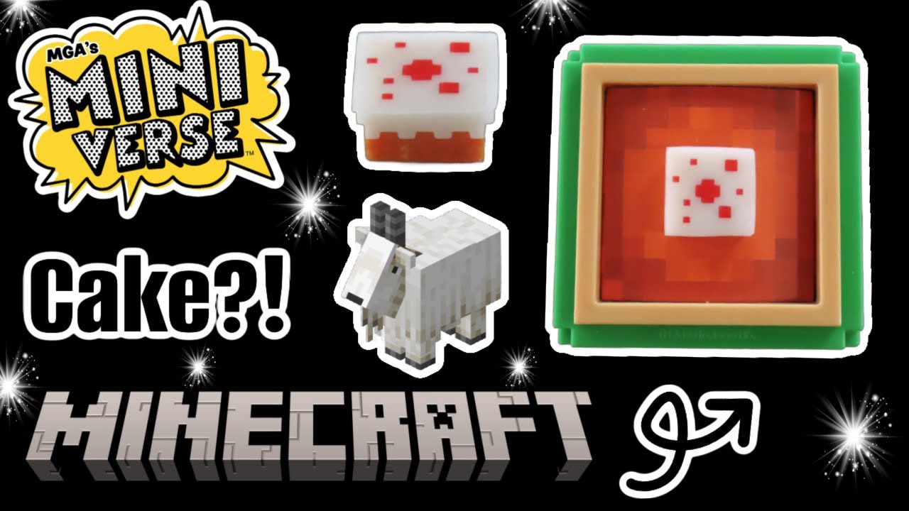 NEW Miniverse Minecraft Series! Making a Miniature Minecraft Cake ...