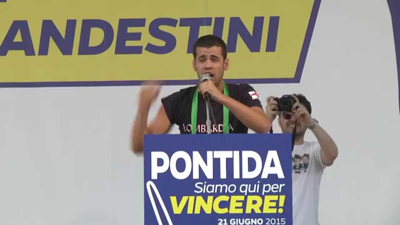 #Pontida 2015 - Intervento di Andrea #Crippa - YouTube