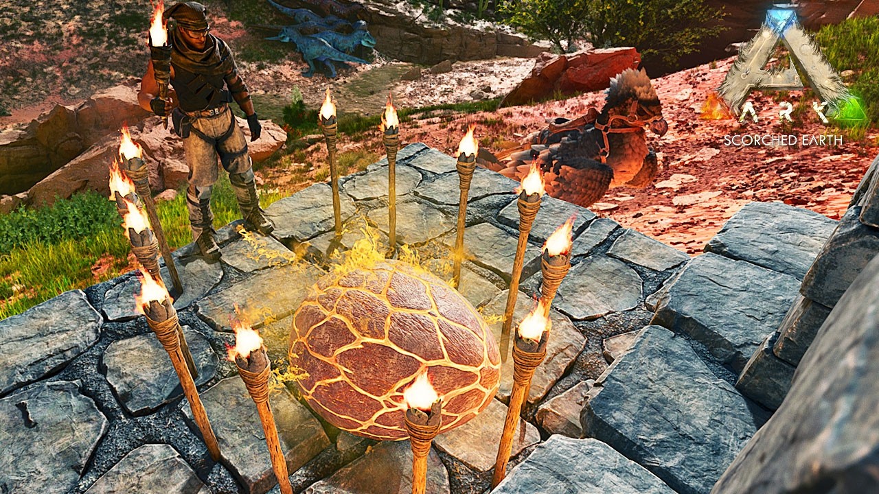 Hatching My First WYVERN EGG | Ark Scorched Earth | S3 EP23 - YouTube