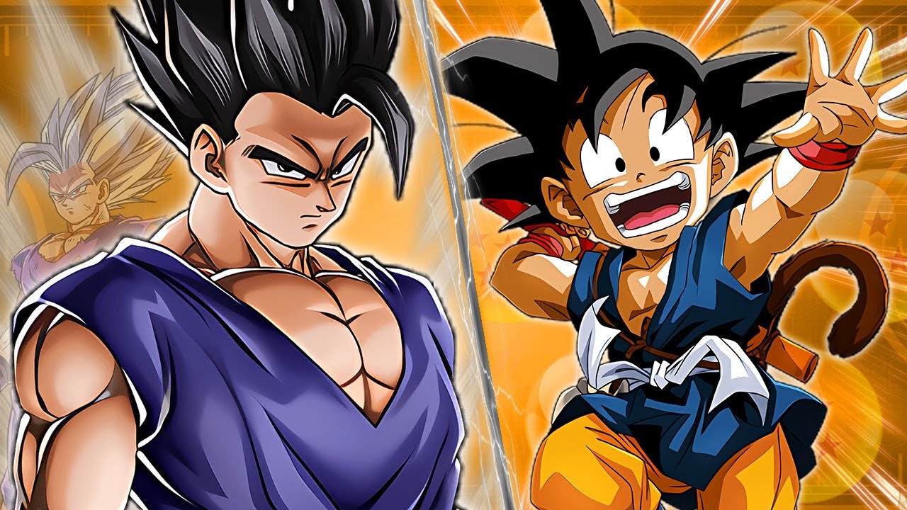 LR ULTIMATE GOHAN AND PHY KID GOKU MAKE FOR A STRONG ROTATION! (Dokkan ...