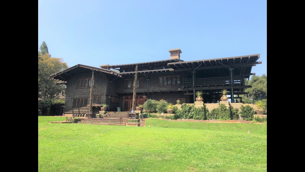 Tour of the Gamble House - Episode # 1 - Greene and Greene Architecture ...