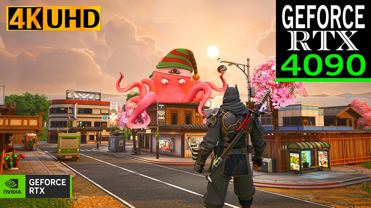 Fortnite Ninja Knight Batman Skin Gameplay | RTX 4090 4K Max Graphics ...