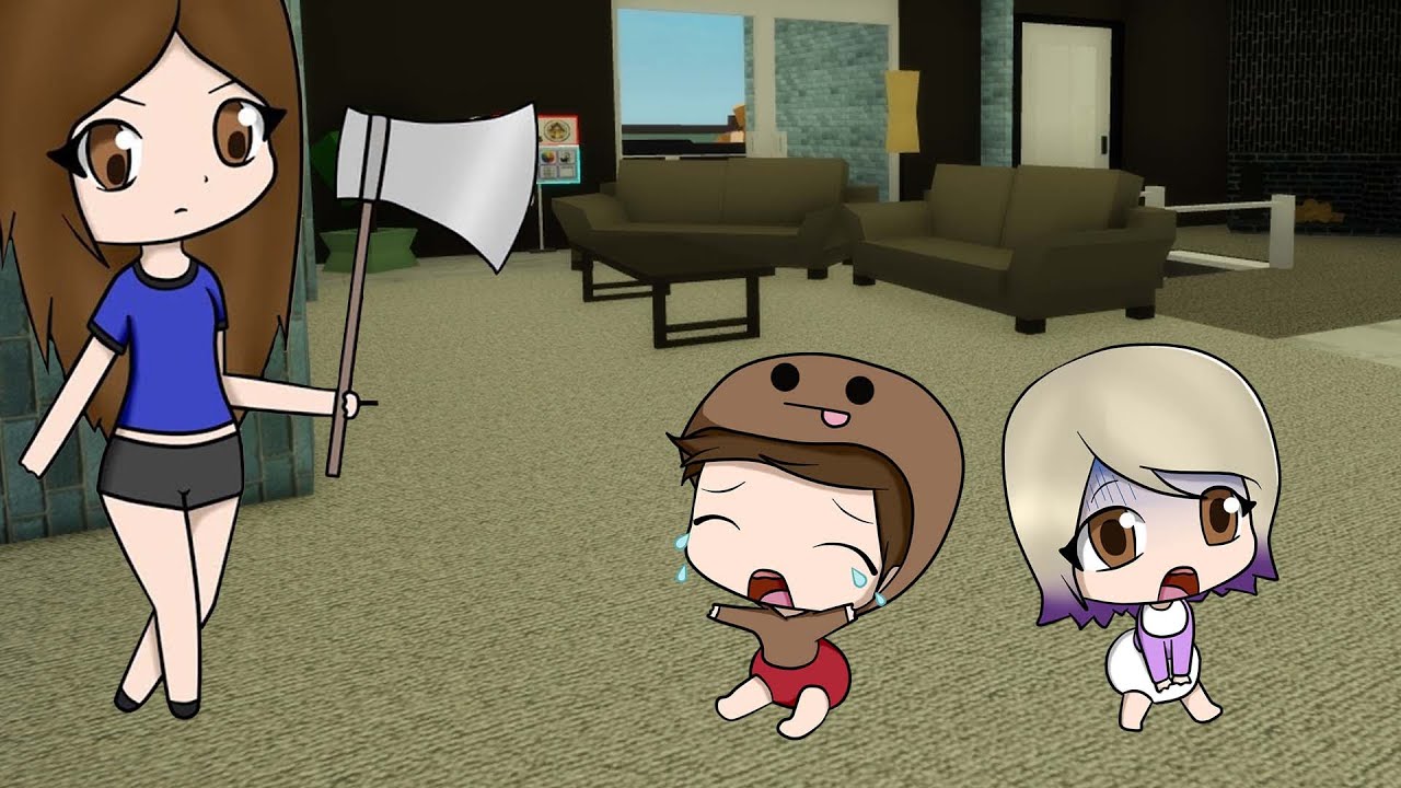 LYNA Y DANI BEBÉ ESCAPAN DE LA NIÑERA LOCA DE BROOKHAVEN ROBLOX! - YouTube