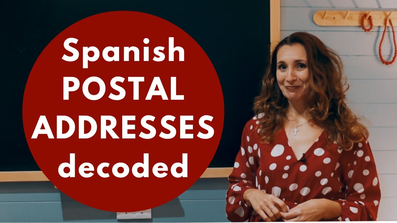 Decoding Spanish POSTAL ADDRESSES - Learn all the ABBREVIATIONS - YouTube