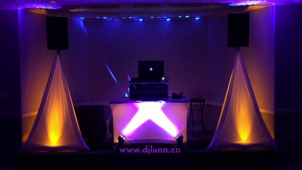 LED Color Light Show 2016 - DJ Luna Entertainment - YouTube