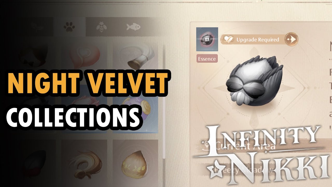 Night Velvet Material Collections Locations | Infinity Nikki - YouTube