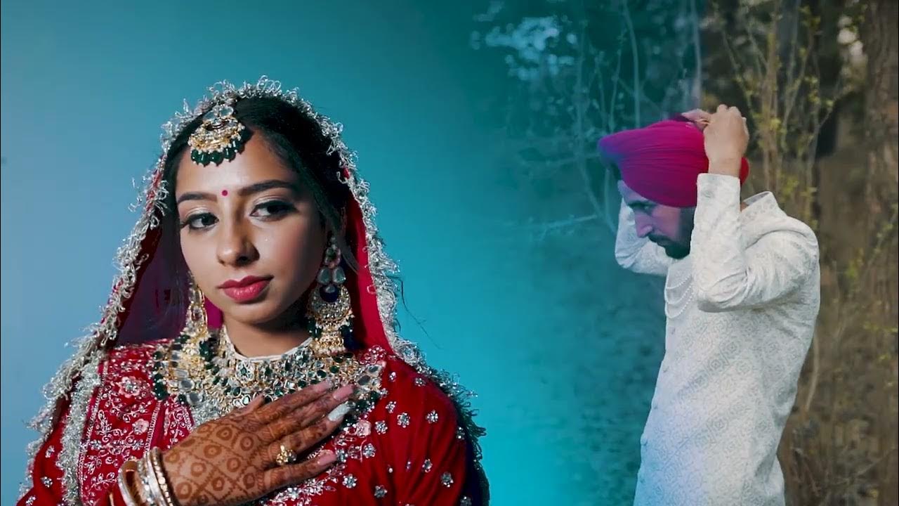 Kulwinder $ Jashandeep best cinematic wedding highlights ##kataria photography Hari nau ...