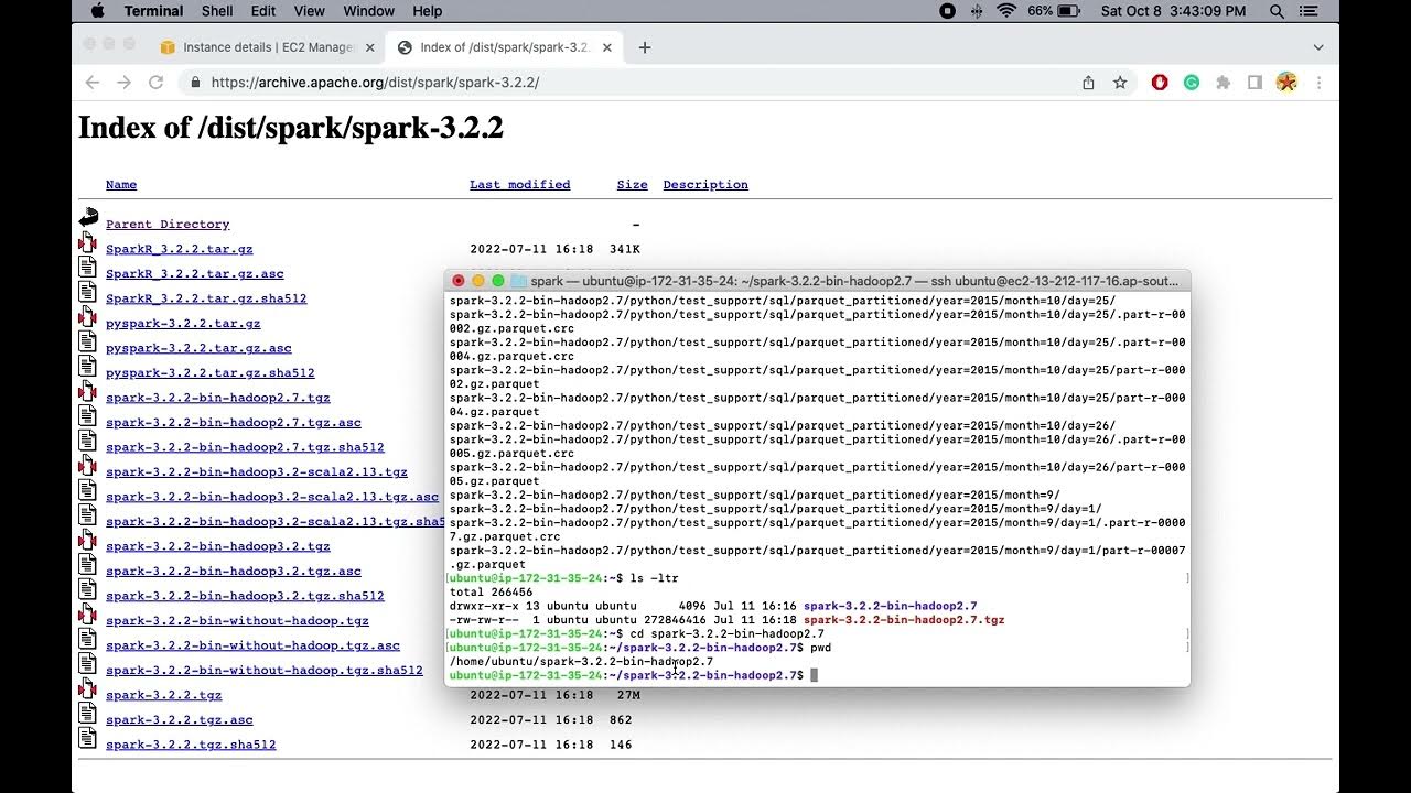 Spark Configuration - AWS EC2 - YouTube