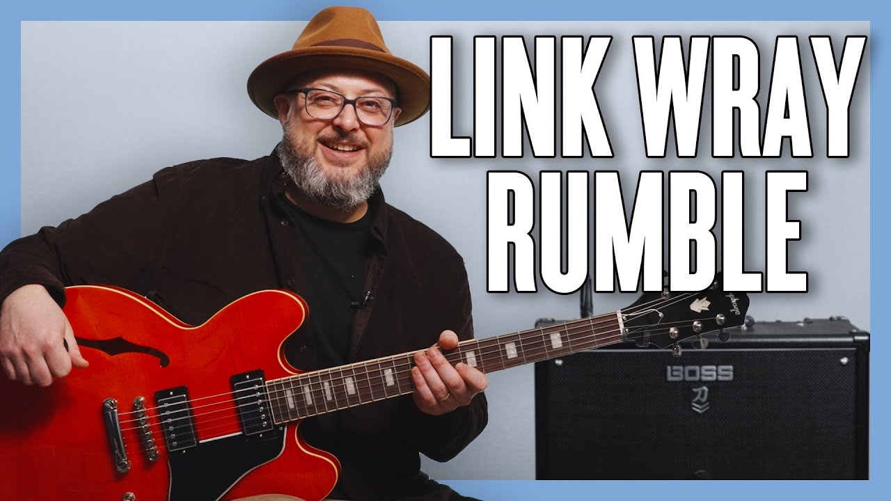 Link Wray Rumble Guitar Lesson + Tutorial - YouTube