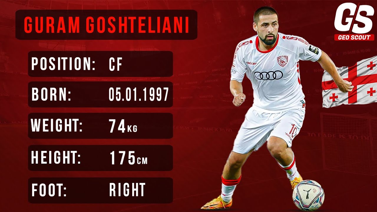 Guram Goshteliani Best Skills & Goals HD - YouTube