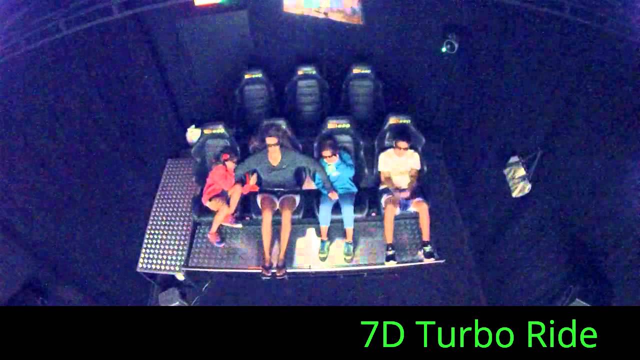 7D Turbo Ride at Poughkeepsie Galleria 1153 - YouTube