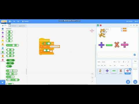 Calculator program with Scratch - YouTube
