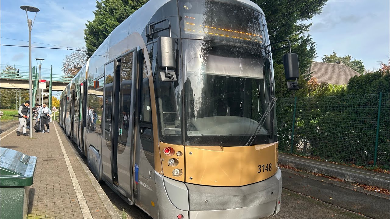 Trajet complet de la nouvelle ligne de tram 35 dans un t3000 ...