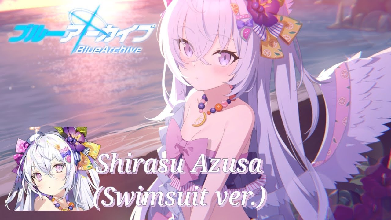 Blue Archive | Relationship Story with Shirasu Azusa [Swimsuit ver ...