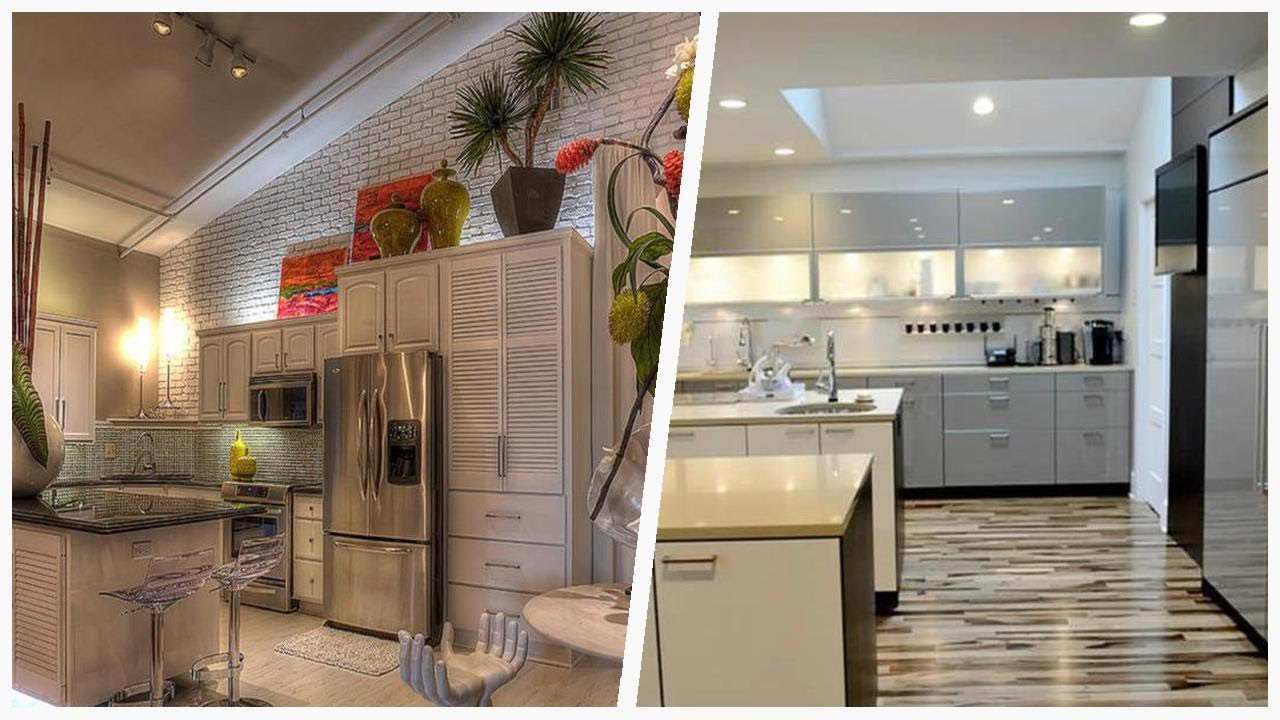 75 Kitchen With Louvered Cabinets And White Cabinets Design Ideas You ...