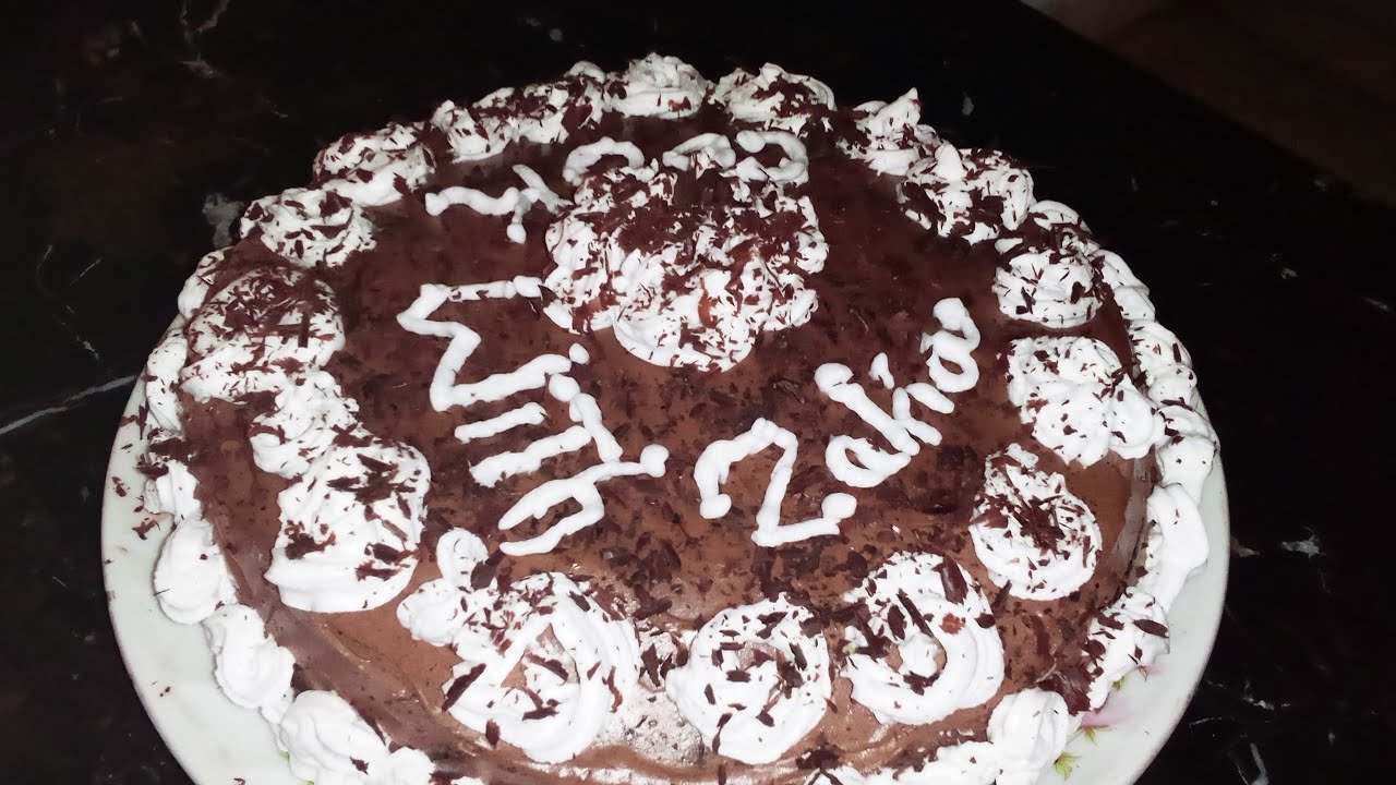 Chocolate cake recipe | Cook with Zakia - YouTube