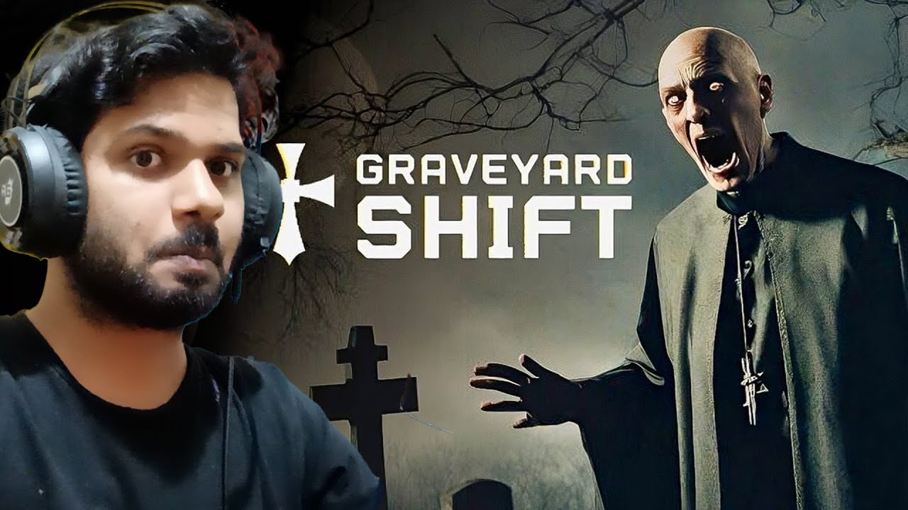 I DID NIGHT SHIFT IN GRAVEYARD AND MET DEMON | Graveyard Shift [Horror ...