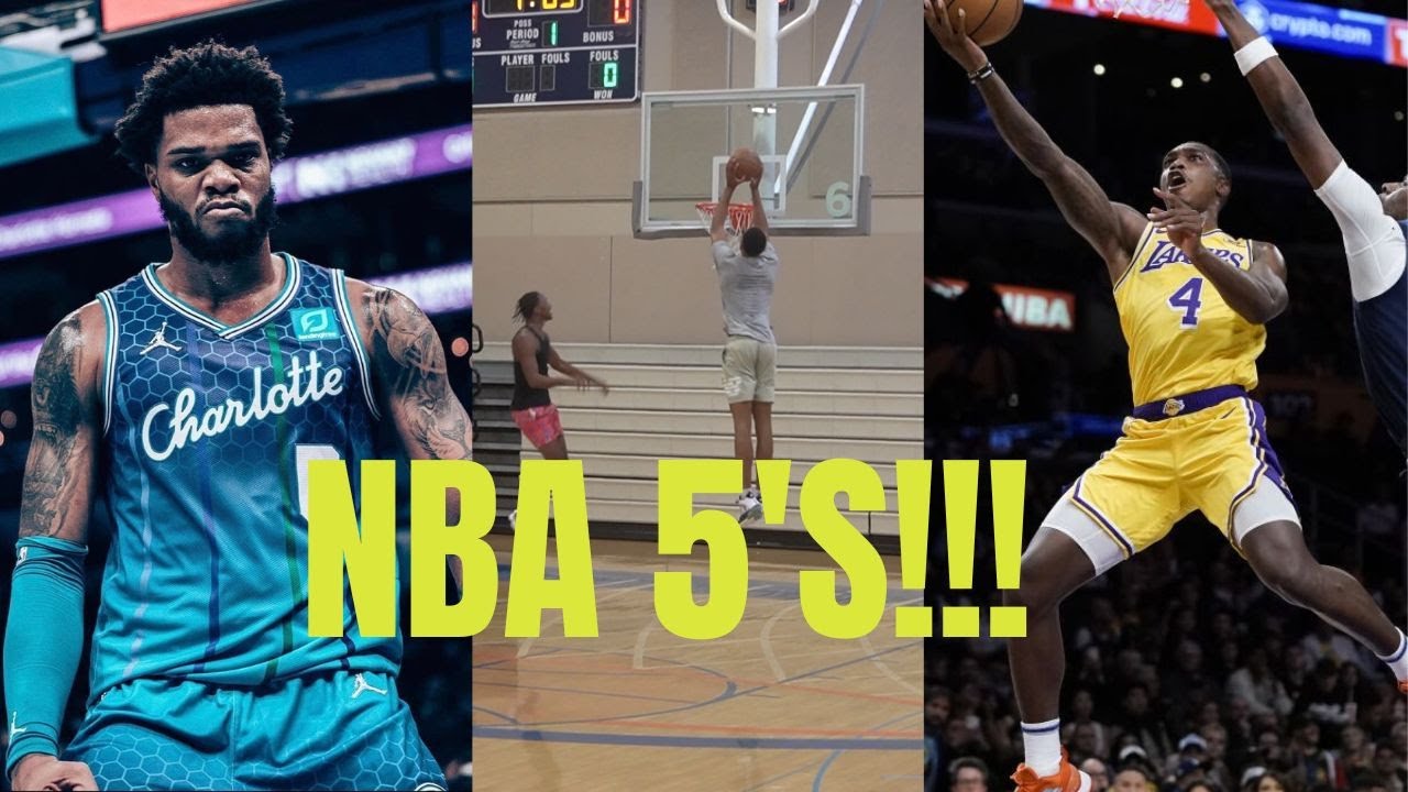NBA 5v5 RUNS!! 🔥😱 (Miles Bridges, Lonnie Walker IV, Darius Bazley ...