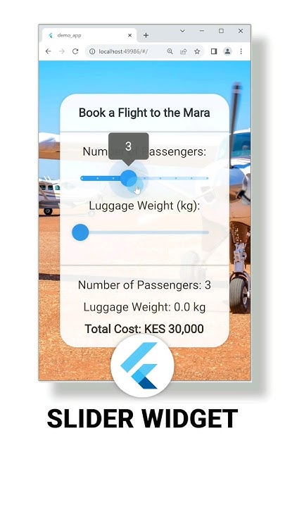 Slider widget - Flutter quick tutorial. - YouTube