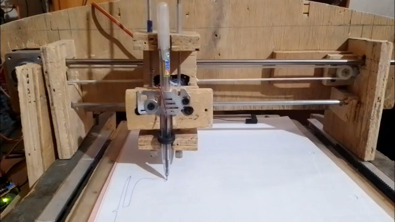 CNC-PEN PLOTER | DIY PEN PLOTER | HOME MADE PEN PLOTER | PEN-PLOTER ...