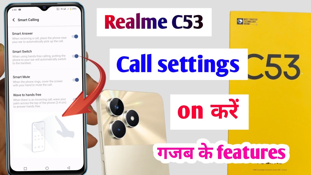 Realme c53 call settings | realme c53 smart calling | realme c53 me ...