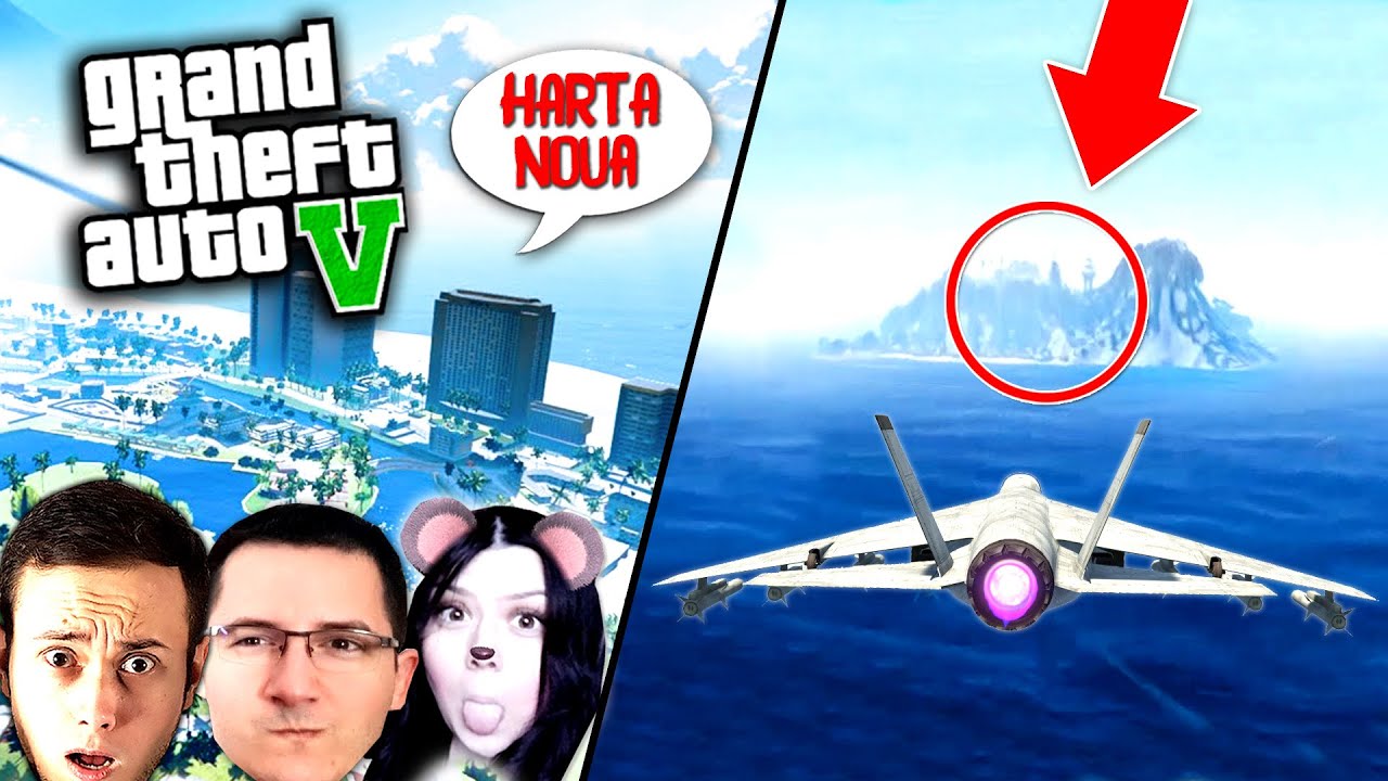 OFICIAL HARTA NOUA din GTA Online! UPDATE Urias - YouTube