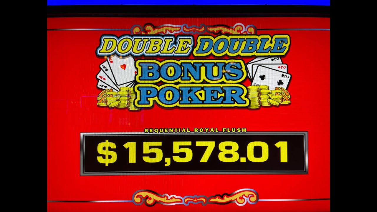 Video Poker: Double Double Bonus Poker Sequential Royal Session - YouTube