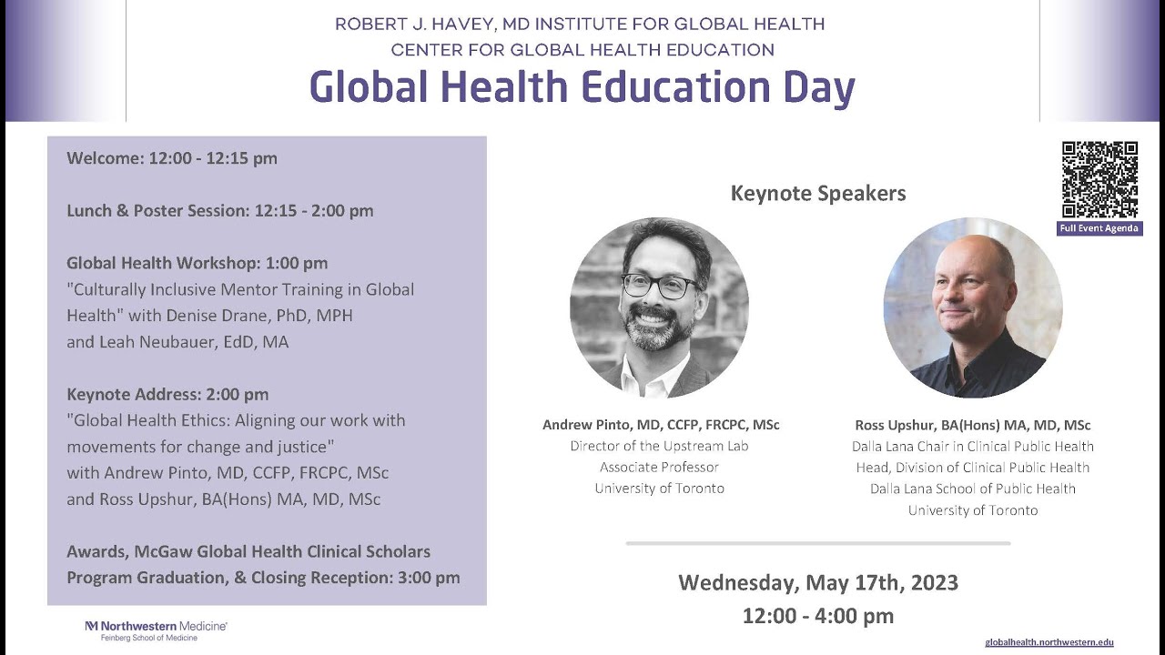 Global Health Education Day 2023: Keynote Lecture - YouTube