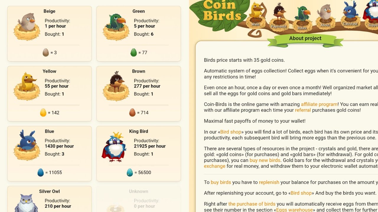 How I got Silver Owl Bird in Coin Bird Online Farm 2023 🎉 - YouTube