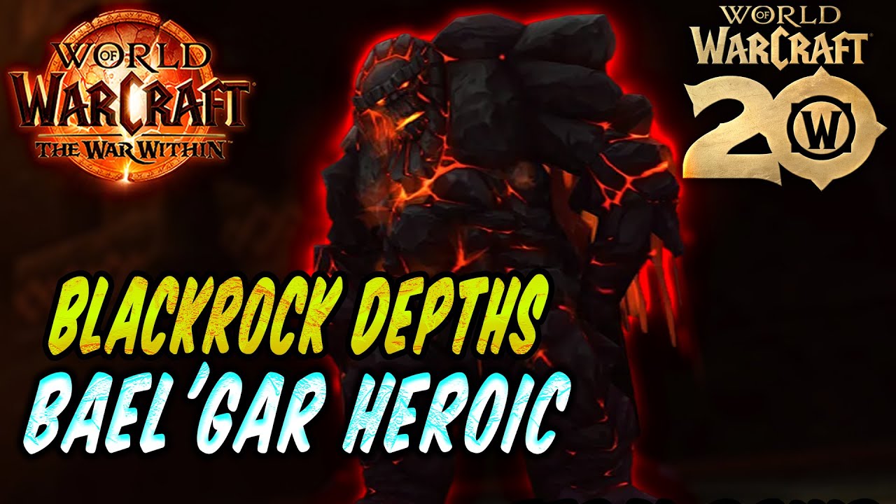 Heroic Bael'Gar | Feral Druid Dps | BRD 20th Anniversary Raid | The War ...