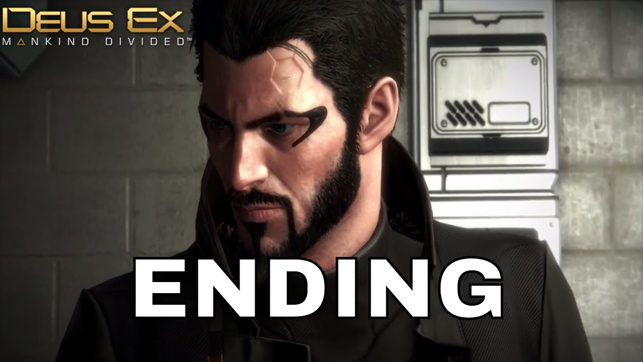 Deus Ex Mankind Divided Ending and Final Boss - YouTube