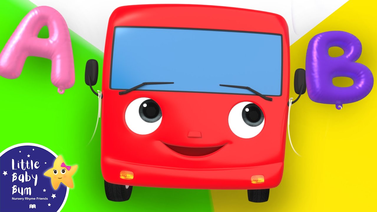 ABC Bus + More Vehicle Songs! | 🚌Wheels on the BUS Songs! 🚌 Nursery ...