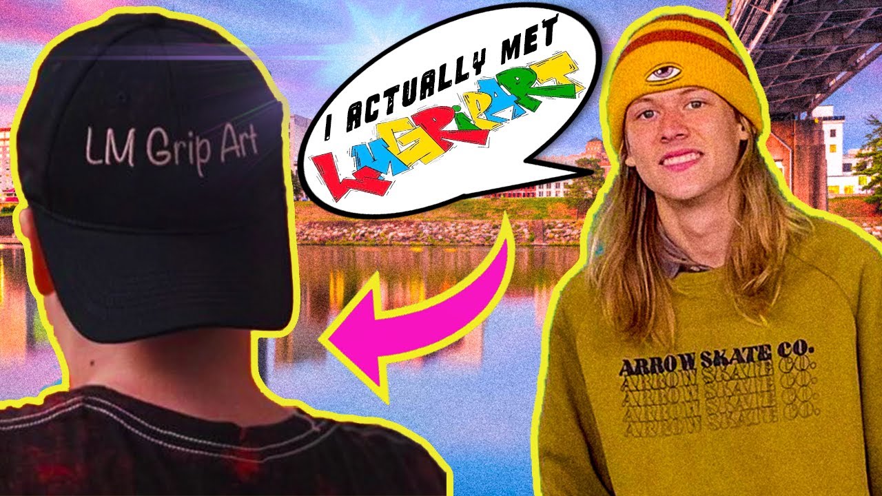 I Interview World Famous Grip Tape Artist LM GRIPART! - YouTube
