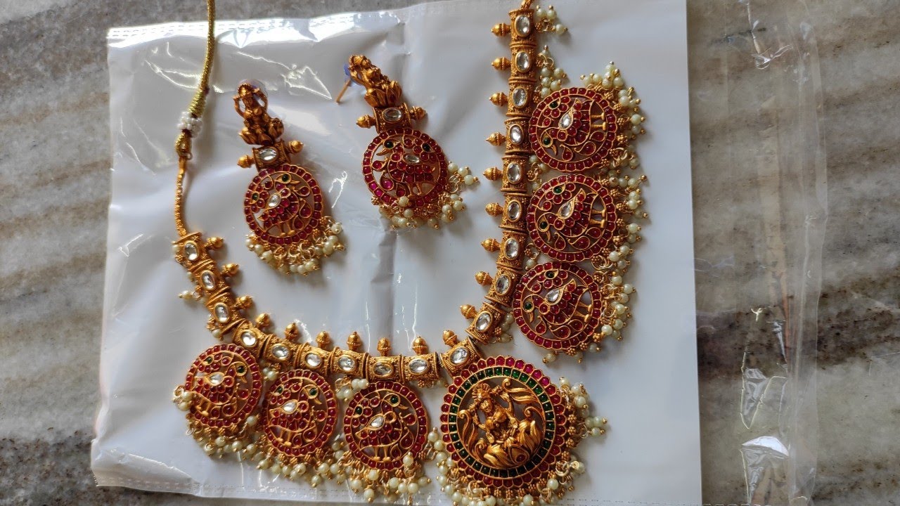 Meesho latest jewellery set haul #meesho jewellery haul #meesho ...