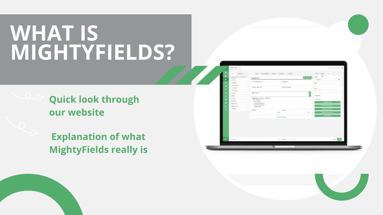 What is MightyFields? - YouTube