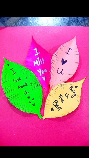 DIY Cute Love Notes Idea Cute valentine gift idea Handmade#diy#craft # ...