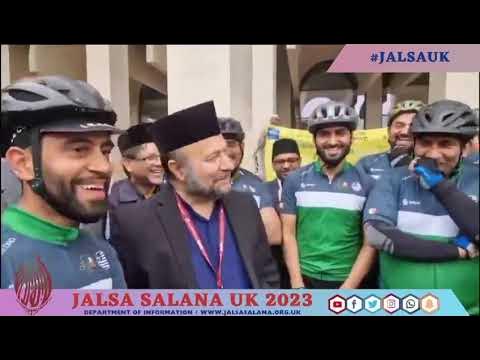 Cycling from Ireland to vist Jalsa Salana UK 2023 - YouTube