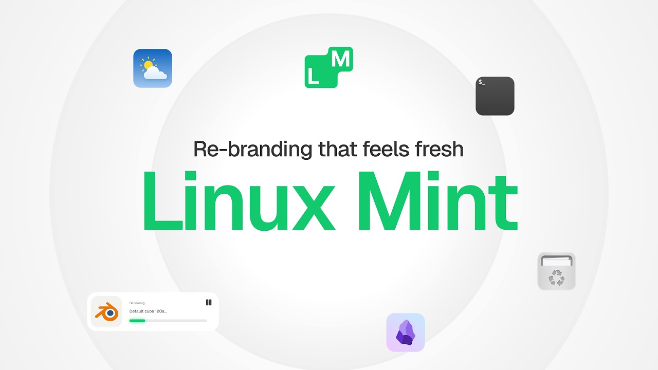 Rebranding proposal for Linux Mint - YouTube
