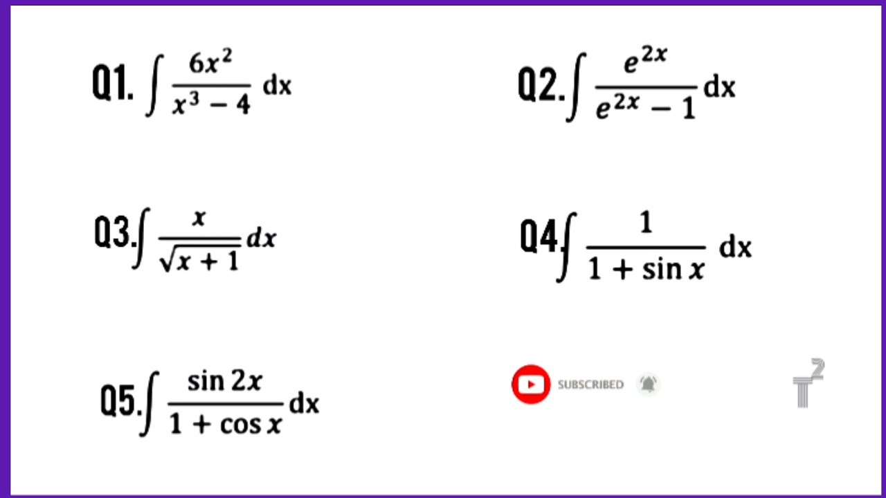 Integration Made Easy : Step-by-Step Solutions to Common Questions ...