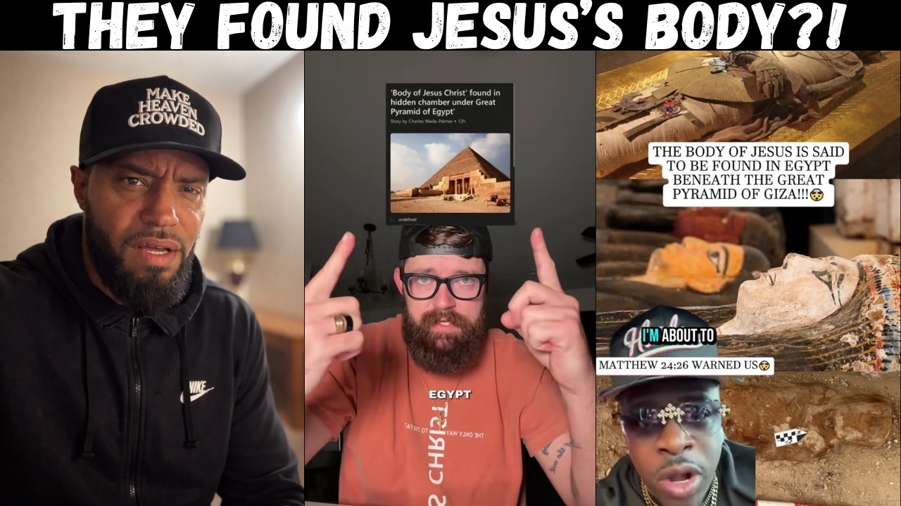 They found "Jesus's" body in a pyramid in Egypt with the Ark of the ...