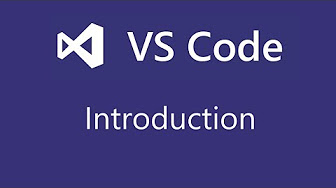 Visual Studio Code Tutorial - YouTube