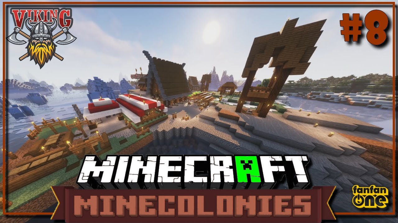 MineColonies EPISODE #8, AH UN RESTAURANT... - YouTube