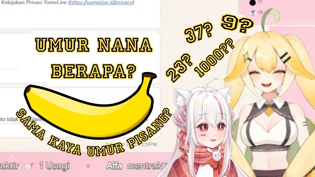 TEBAK UMUR VTUBER, YANG BENAR JADI MODERATOR [Nekoyama Sena | Kawaki ...